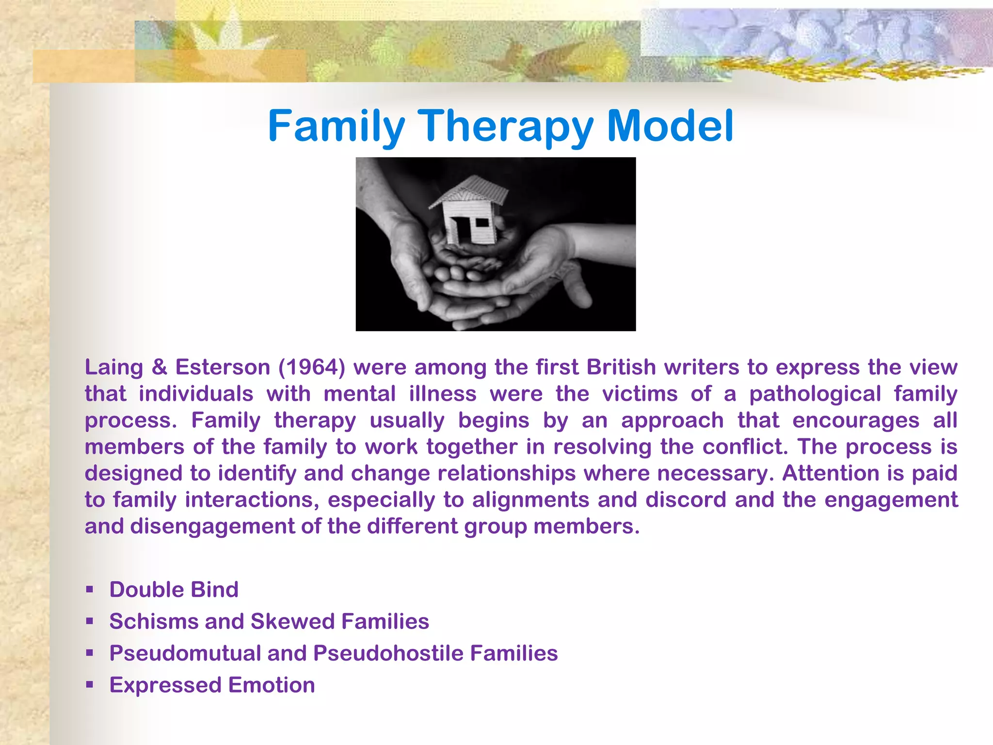 Models of mental health & illness | PPTX