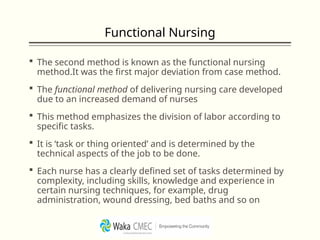 Models of Nursing Care Delivery.pptx | Parenting Babies and Toddlers ...
