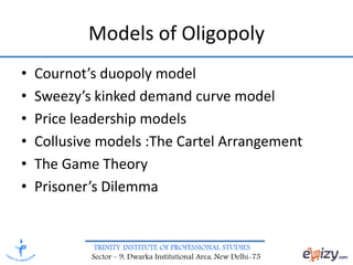 Oligopoly Market Model