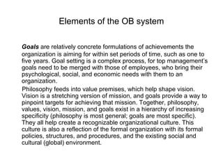 Models of organizational behavior | PPT | Business Administration ...