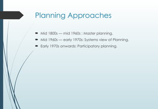 MODELS OF PLANNING PROCESS in urban planning.pptx