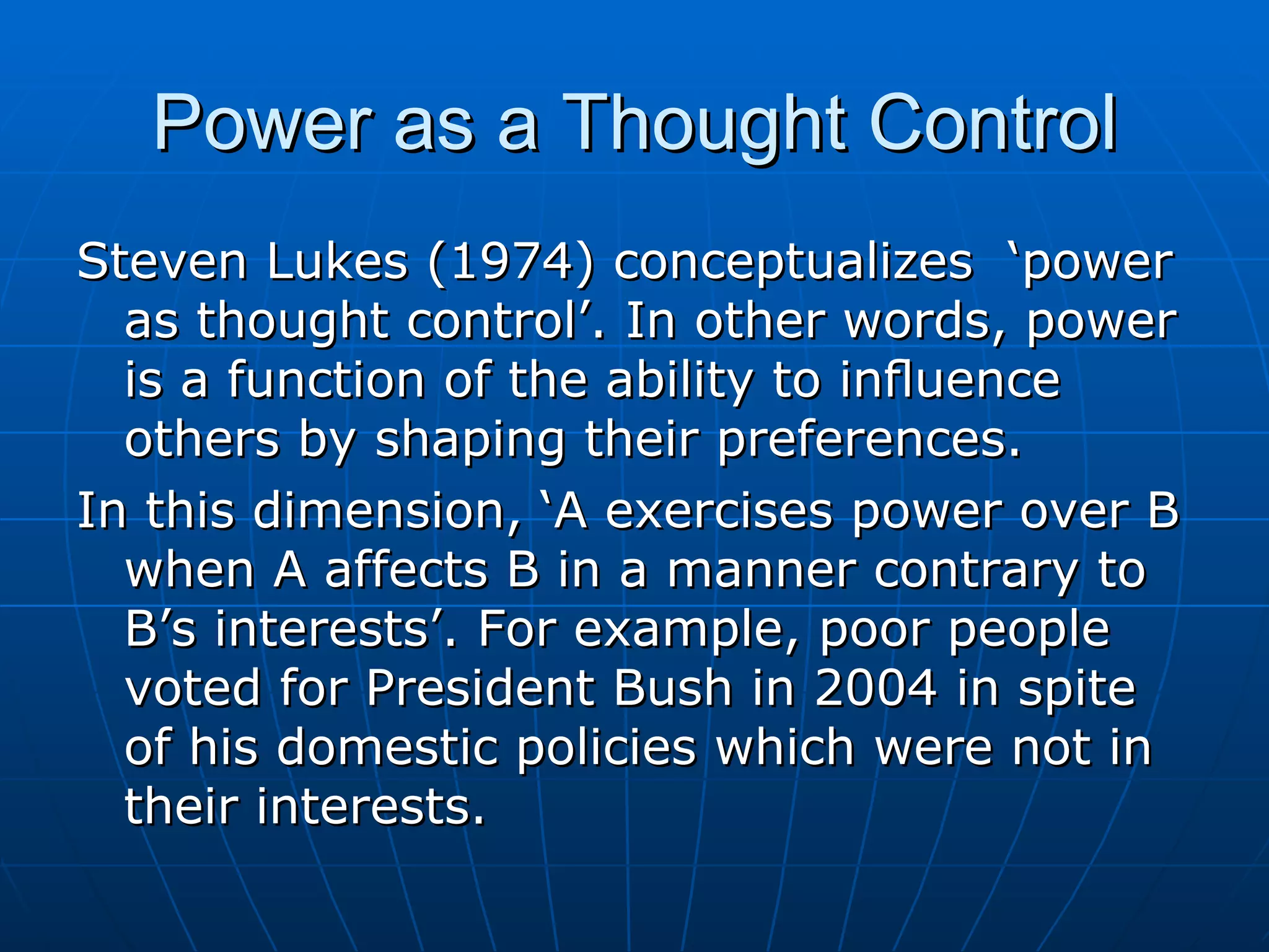 Models of policy making and the concept of power in policy | PPT