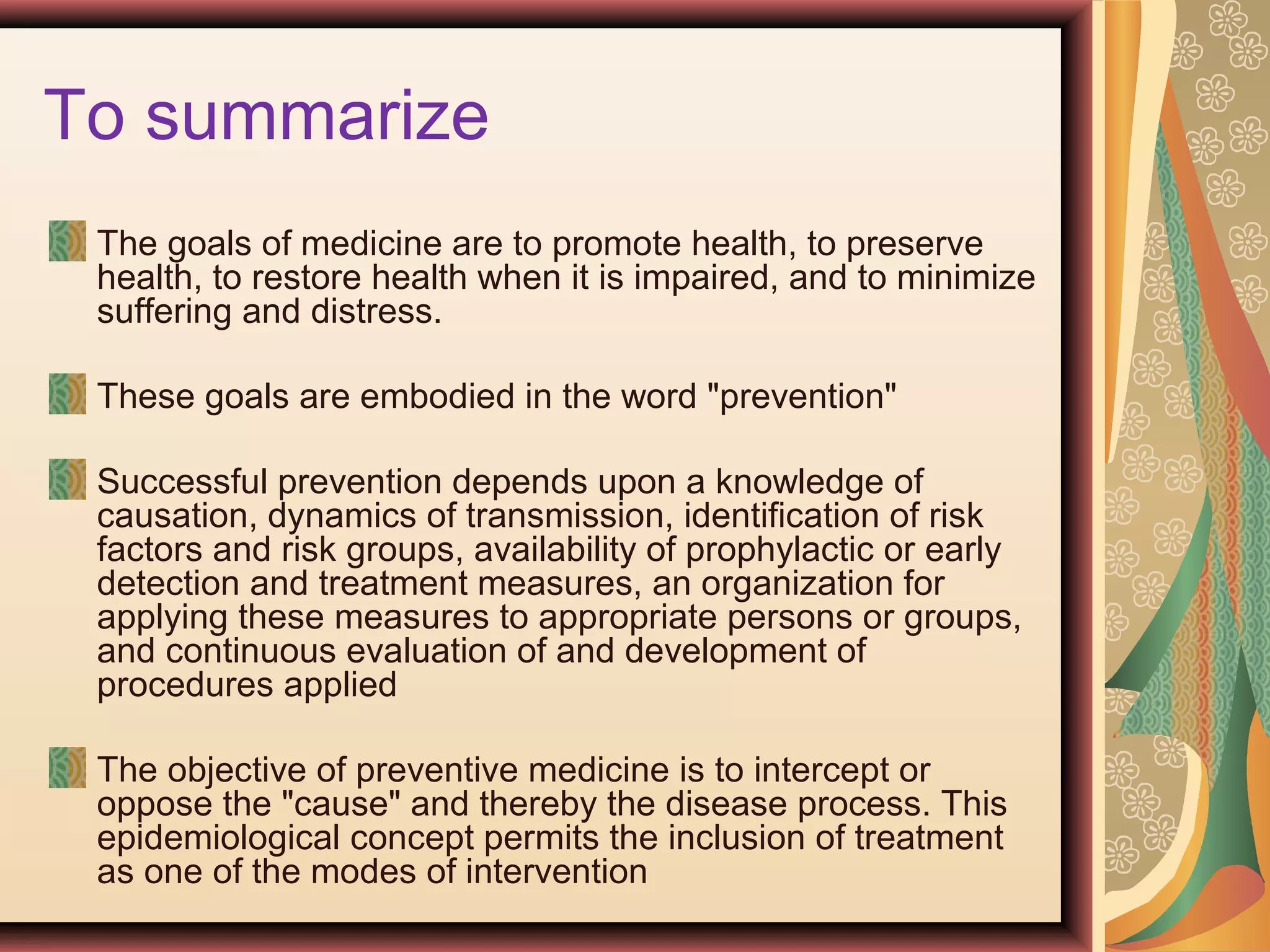Models of prevention | PPT