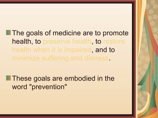 Models of prevention | PPT