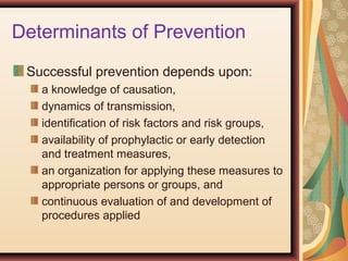Models of prevention | PPT