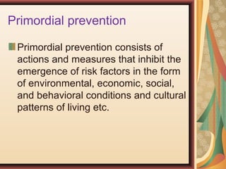 Models of prevention | PPT