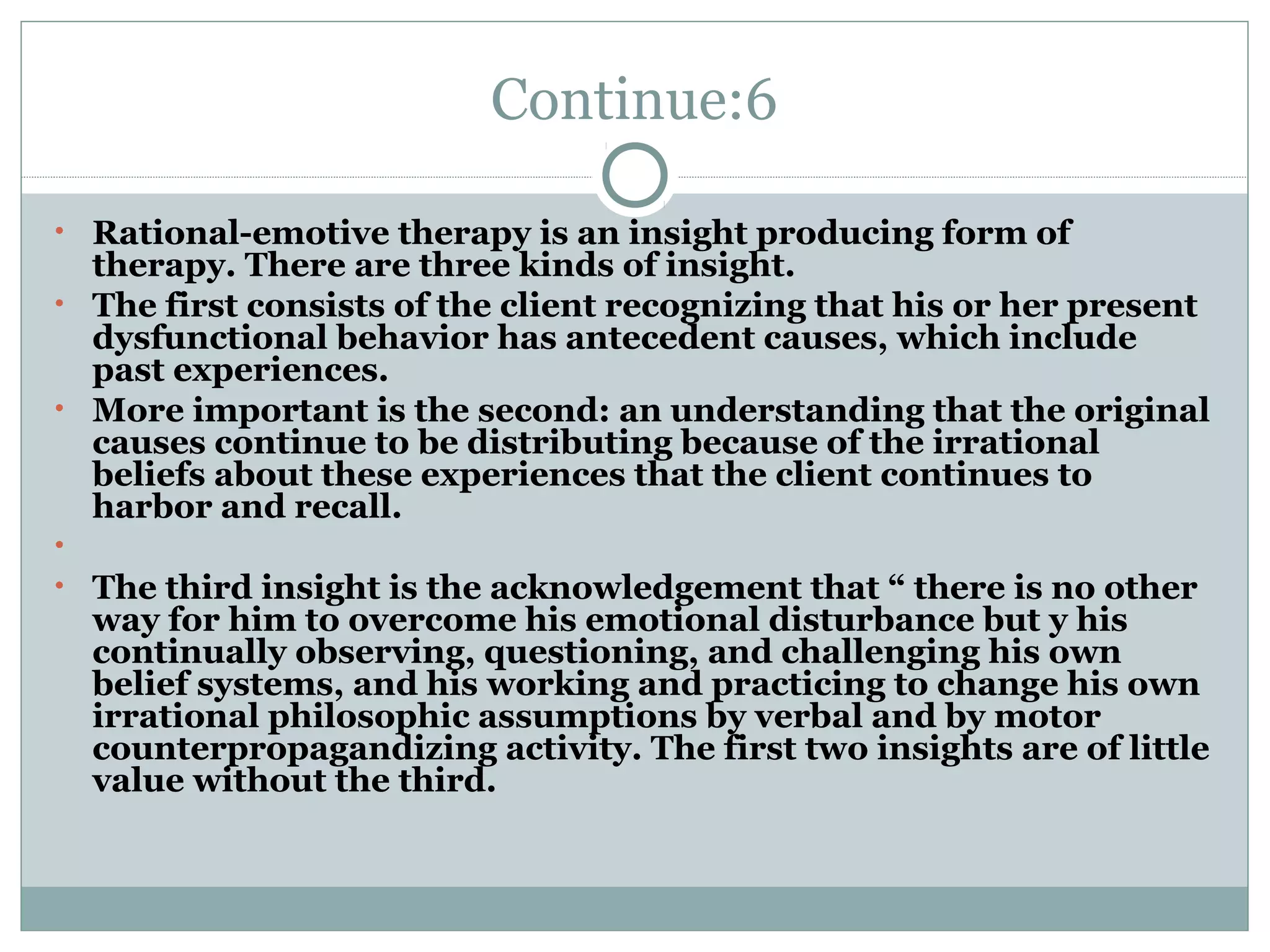 Models of psychotherapy | PPT