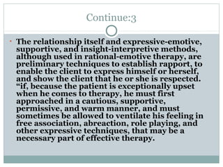 Models of psychotherapy | PPT | Physical Therapy | Wellness