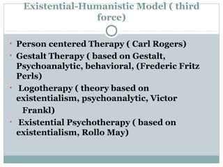 Models of psychotherapy | PPT | Physical Therapy | Wellness