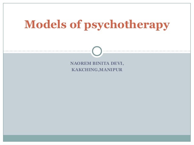 Models of psychotherapy