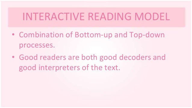 Models of Reading