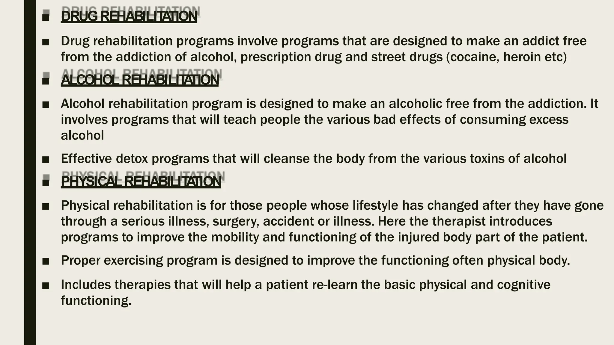 models of rehabilitation - community based rehabilitation | PPTX