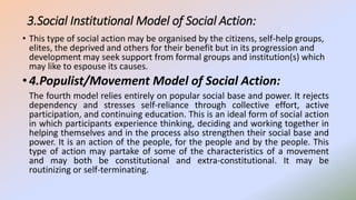 Models of social action | PPTX