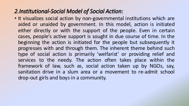Models of social action