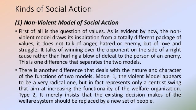 Models of social action