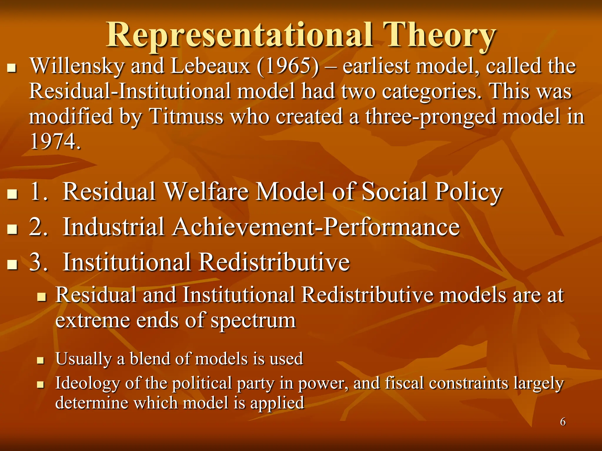 Various Models of Social Policy in social work.pptx