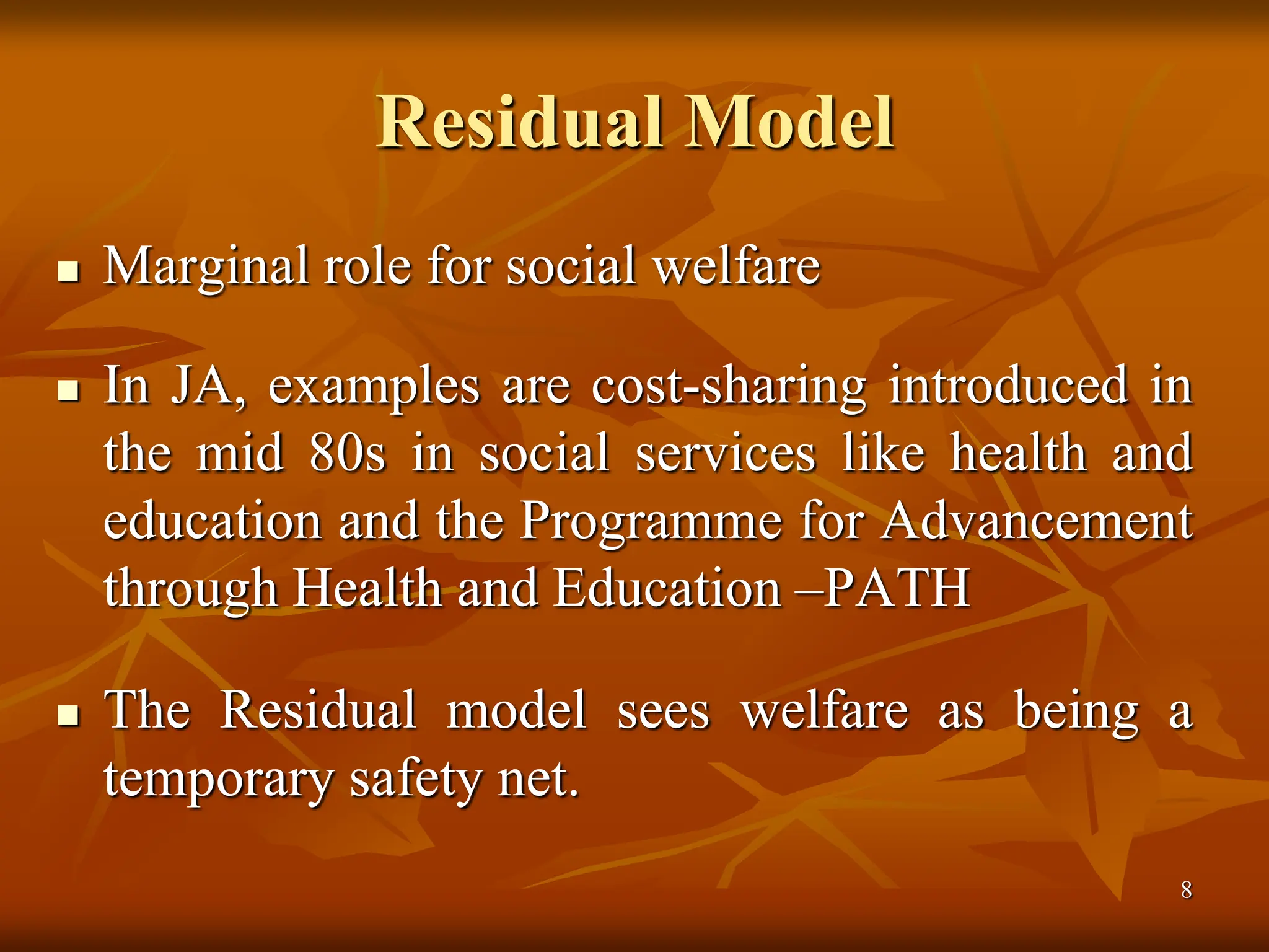 Various Models of Social Policy in social work.pptx