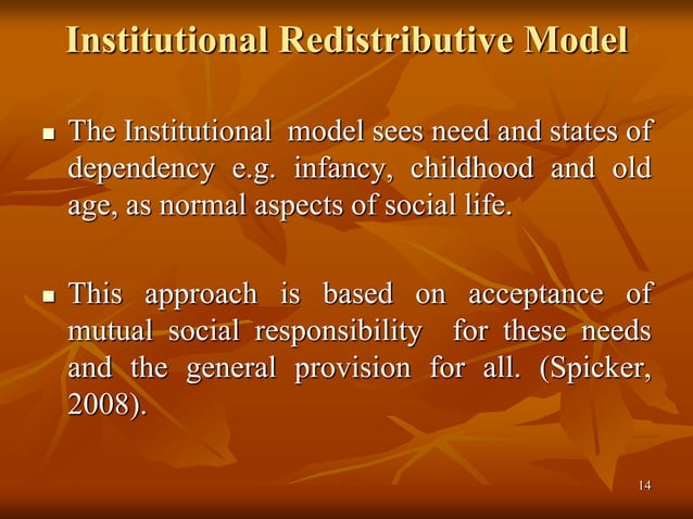 Various Models of Social Policy in social work.pptx