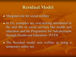 Various Models of Social Policy in social work.pptx