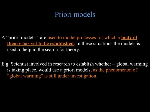 Models of spatial process by sushant | PPT