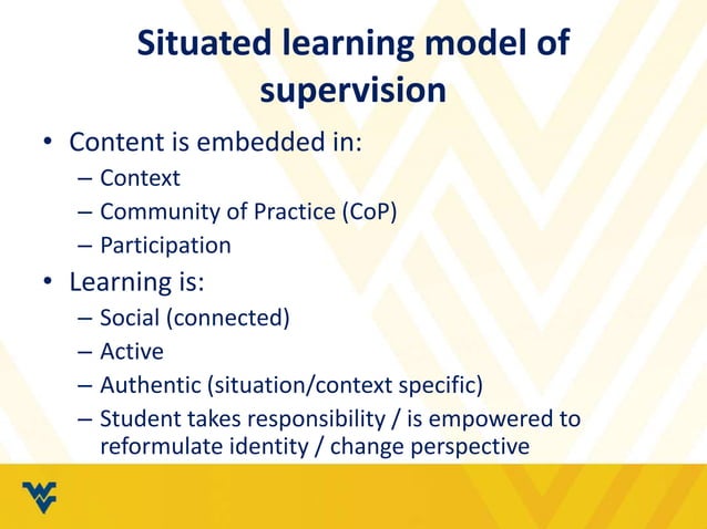Models of supervision reflection | PPTX