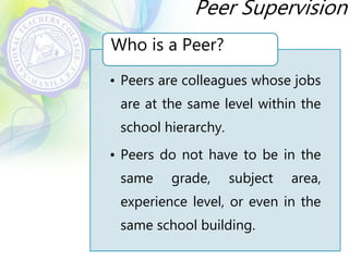 Models of Supervision | PPTX