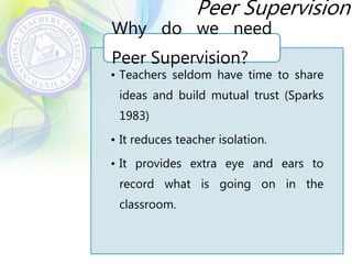 Models of Supervision | PPTX