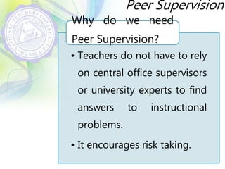 Models of Supervision | PPTX