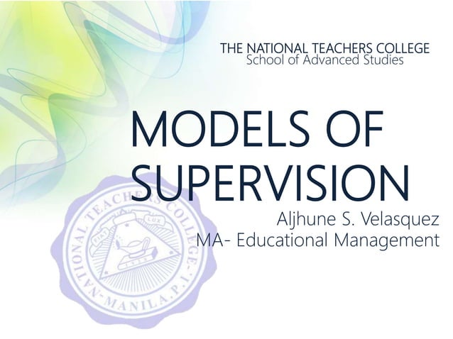 Models of Supervision | PPT