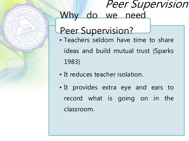 Models of Supervision