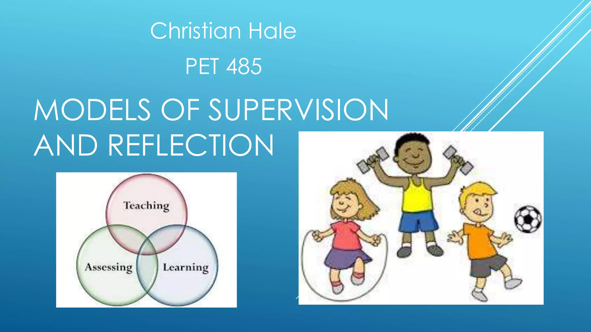 Models of supervision and reflection | PPTX