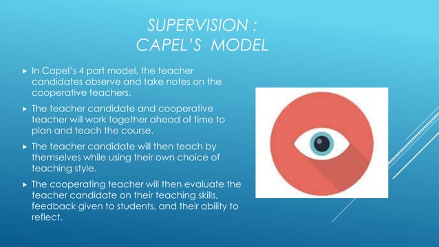 Models of supervision and reflection | PPT