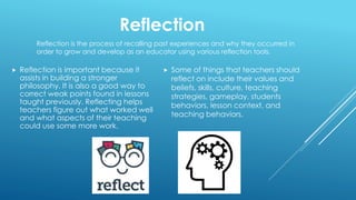 Models of supervision and reflection | PPTX