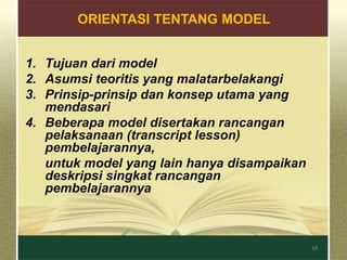 Models of teaching | PPSX