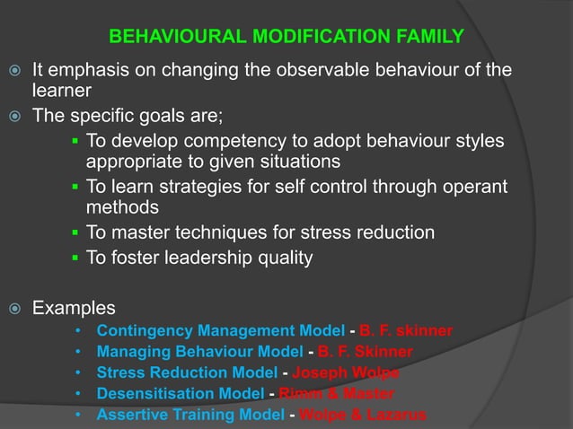 Models of teaching | PPTX