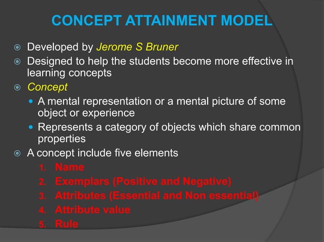 Models of teaching | PPTX