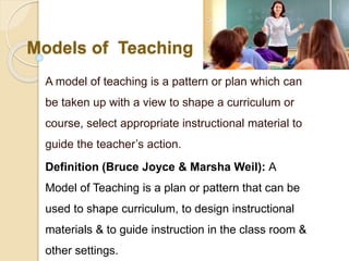Models of teaching orientation sonali | PPT