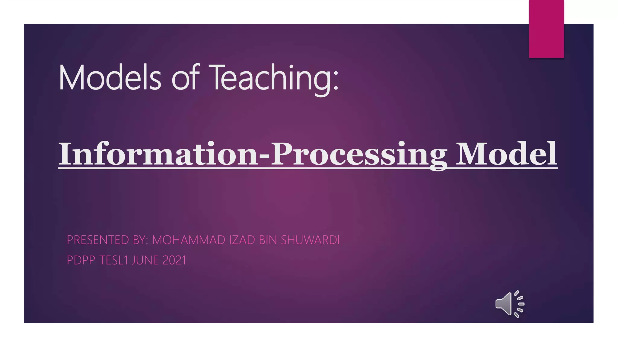Models of Teaching | PPT
