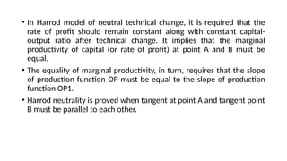 Models of technical change-Hicks and Harrod Neutrality-1.pptx