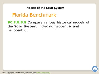 Different Models of the Solar System. Ppt | PPT