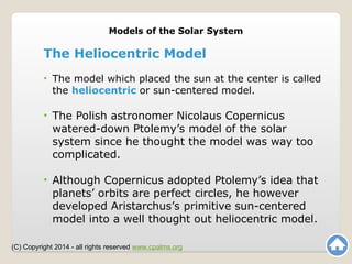 models of the solar systemASDFGHJKQW.ppt