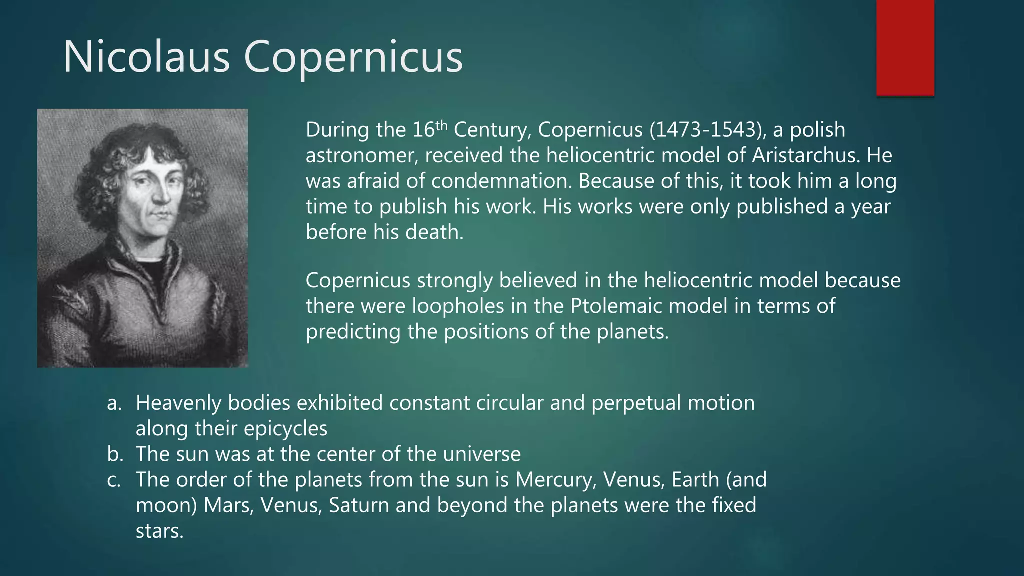 Early Models of the Universe | PPTX