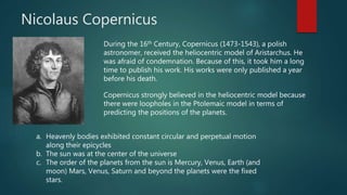 Early Models of the Universe | PPTX