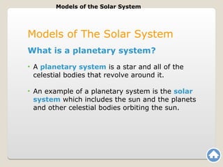 MODELS OF THE UNIVERSE( PHYSICAL SCIENCE).ppt