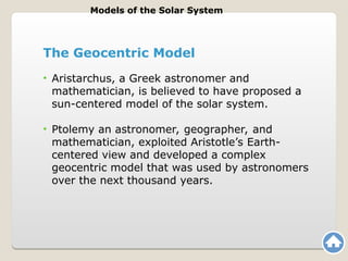 MODELS OF THE UNIVERSE( PHYSICAL SCIENCE).ppt