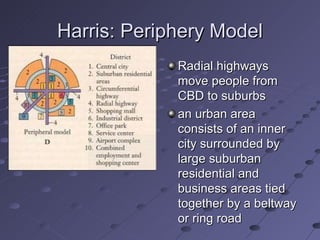 Models of Urban Structure | PPT