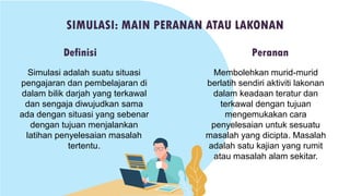 Model Sosial Simulasi | PDF