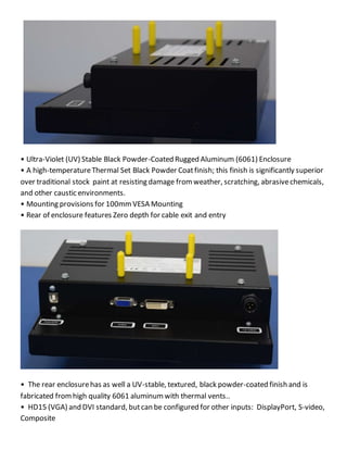 Model SRD-VM-104 - 10.4" Sunlight Readable Rugged LCD | DOCX