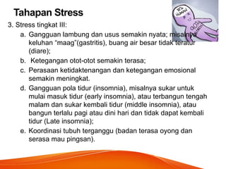Model Stres dan Adaptasi keperawatan Jiwa | PPTX