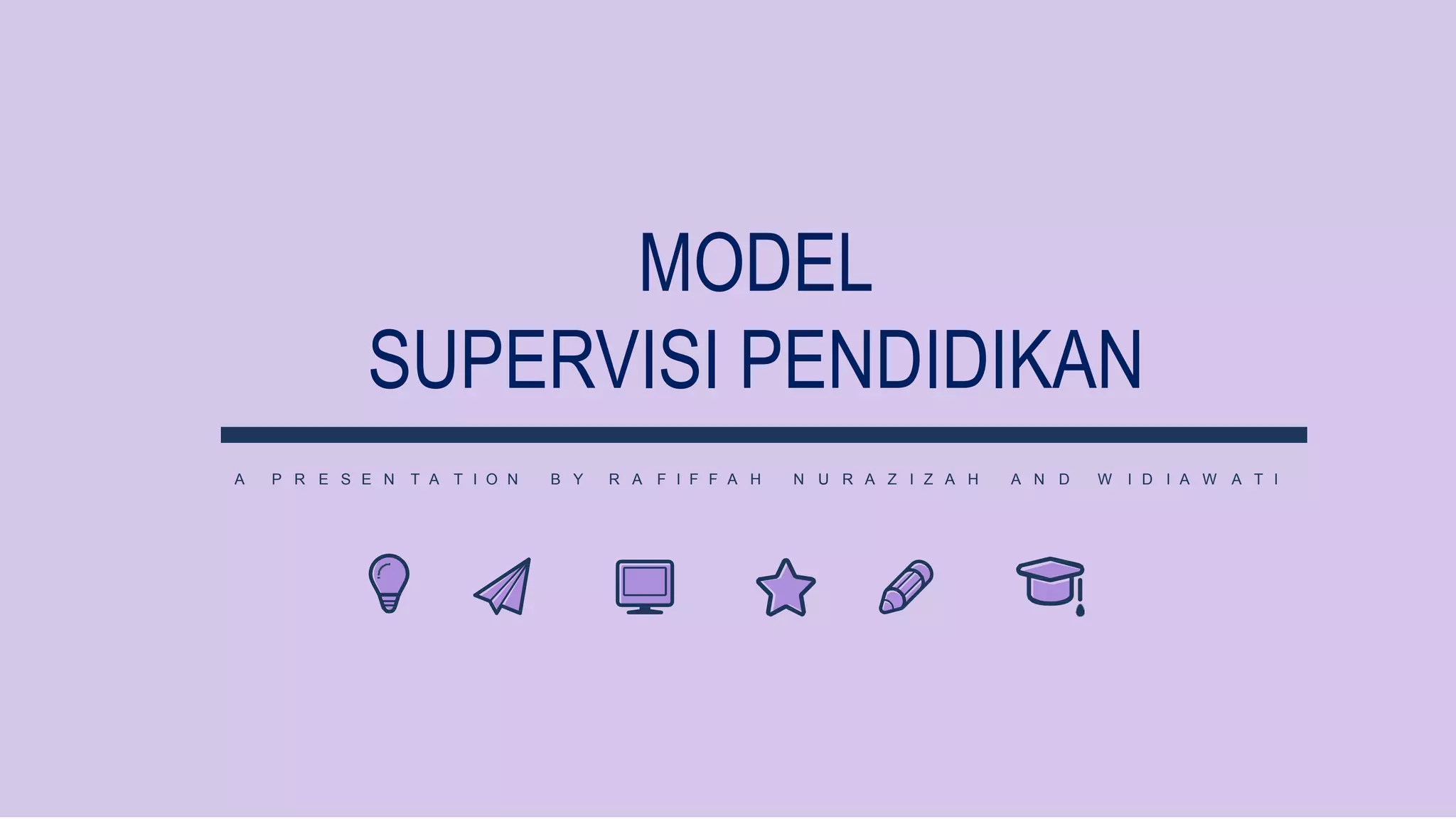 powerpoin Model supervisi pendidikan | PPTX